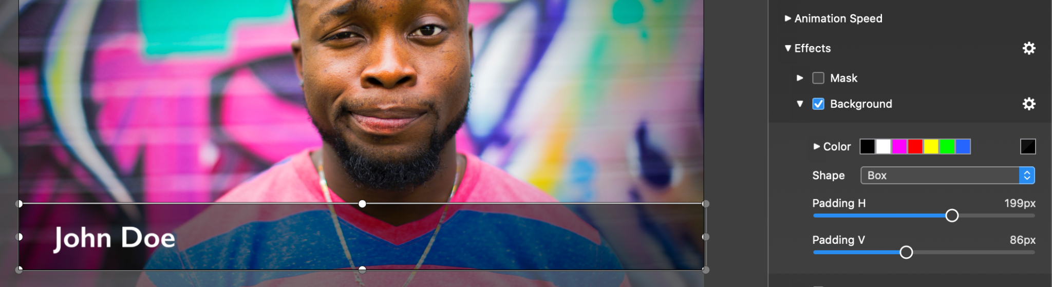 Adding Text - FotoMagico